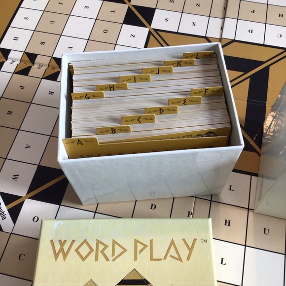 Vintage | Games | Rare 98 Word Play Board Game | Poshmark